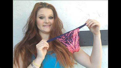 Victoria Secret Sexy Thongs Underwear Haul Youtube