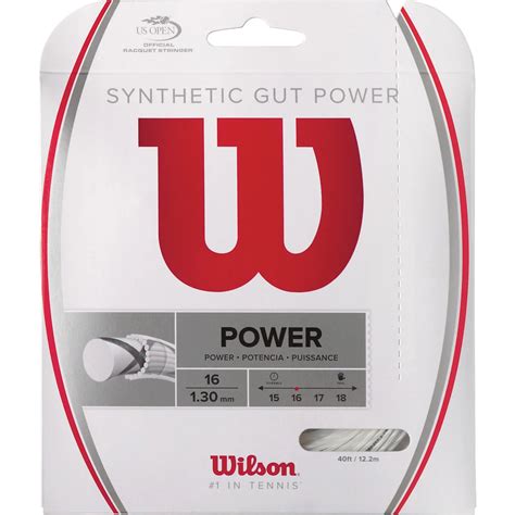 Wilson Synthetic Gut Power Tennis String Academy