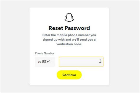 How To Reset Your Password For Snapchat Upgraded