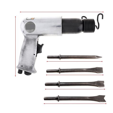 9190 190mm Professional Pneumatic Hammer Handheld Pistol Air Shovels