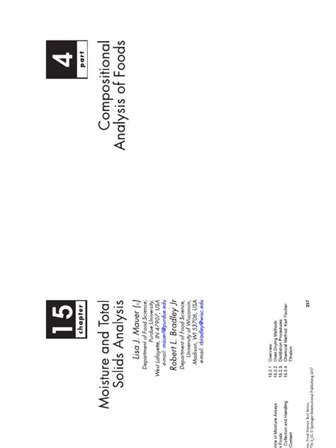 Chapter 4 Food Analysis Pdf