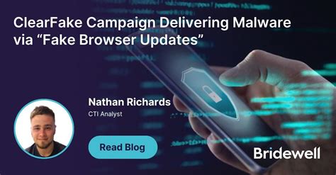 Clearfake A Malicious Javascript Framework That Uses Watering Hole Style Attacks James Smith
