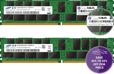 Hp Server Memory Upgrades Hpe Ram Options Memory Net