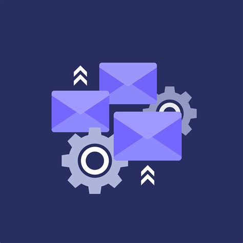 Email Automation Icon Flat Vector Design 18973624 Vector Art At Vecteezy