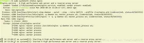 ubuntu18 04搭建nginx服务器 ubuntu18 04 6安装nginx csdn博客