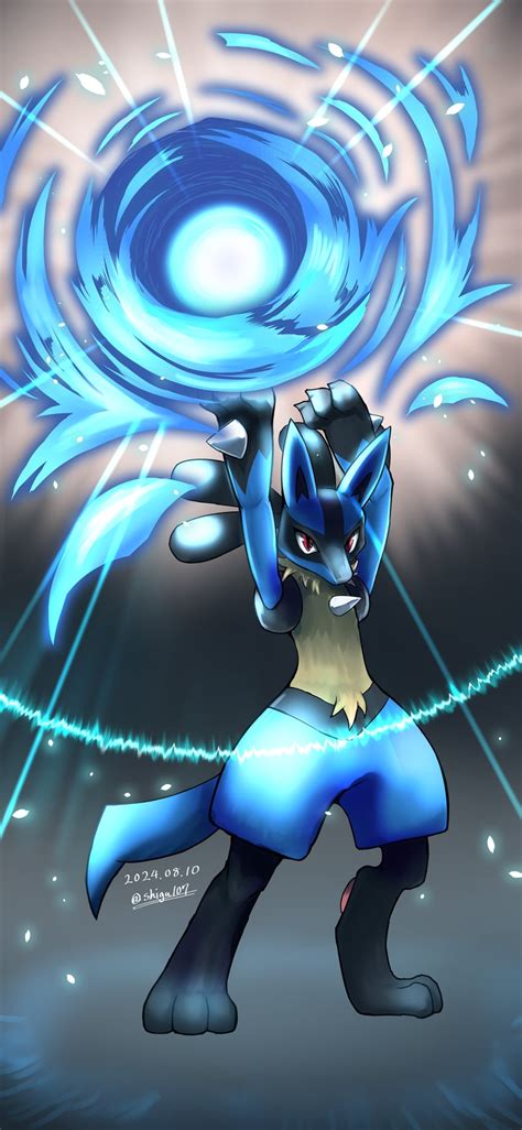 Lucario Pokemon Drawn By Shigure Na Hito Danbooru