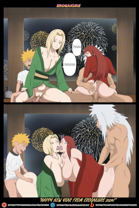 Erogakure Jiraiya Naruto Tsunade Naruto Uzumaki Kushina Uzumaki