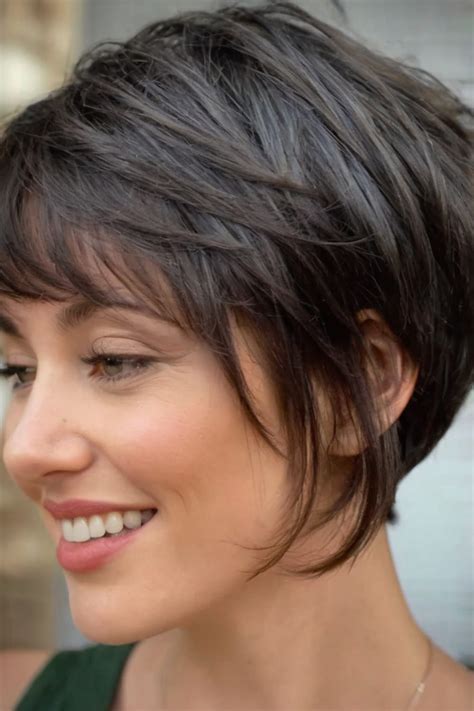 Inspiring Short Layered Haircuts With Bangs For Every Face Shape Bangz Hair Design
