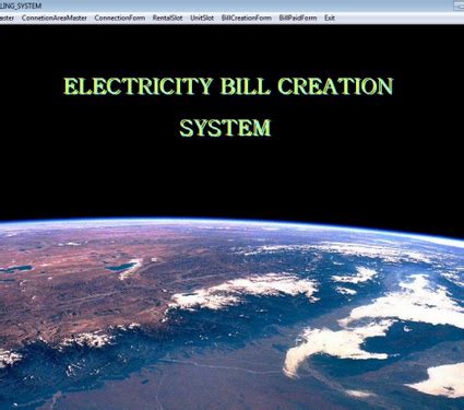 Electricity Billing System Project Using Visual Basic And SQL Server