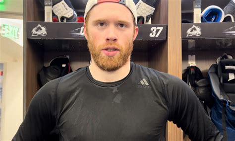 Avalanche Locker Room Compher Loves The Challenge Of Facing Mcdavid