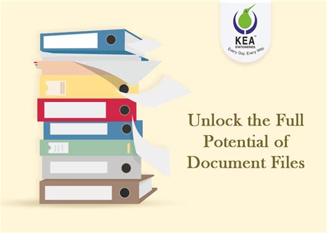 Unlock The Full Potential Of Document Files Kea Stationery