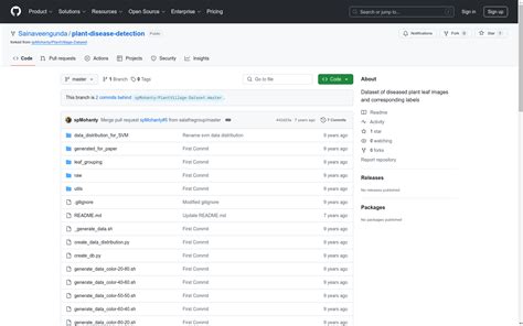 Plantvillage Dataset图像识别数据集植物病害数据集