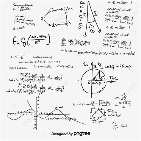floating mathematical formulas and patterns math drawing mathematical