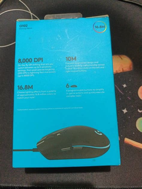 Logitechg G103 Gaming Mouse Computers And Tech Parts And Accessories Mouse And Mousepads On Carousell