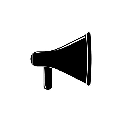 Megaphone Vector Icon Illustration 23195265 Vector Art At Vecteezy