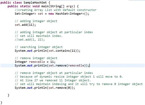 Exploring Java Collections Understanding Hashsets