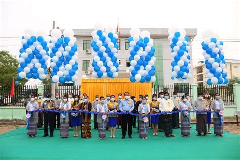 မြို့ပြနှင့်အိမ်ရာဖွံ့ဖြိုးရေးဦးစီးဌာန ပြည်နယ်ညွှန်ကြားရေးမှူးရုံး ၃ ထပ်အဆောက်အဦသစ်ဖွင့်လှစ