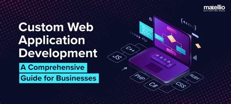 Custom Web Application Development A Comprehensive Guide For