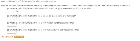 Solved Use A Probability Tree To Find The Probabilities Of Chegg