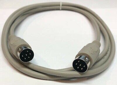 Serial Cable For Commodore 64 C64 Disk Drive Or Printer 1541 1571 6 Ft DIN 6 PIN EBay