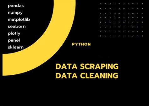 Provide Data Cleaning And Scraping Services Using Python By Fatima