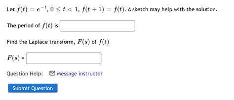 Solved Let F T Sin 2t A Sketch May Help With The