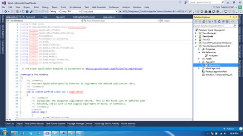 C Xamarin Forms With VS 2015 Stack Overflow