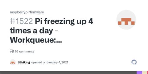Pi Freezing Up 4 Times A Day Workqueue Eventsfreezable Mmcrescan