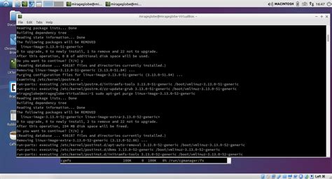 Mirageglobe Ubuntu Upgrade Limited Boot Space