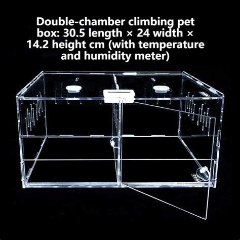 Acrylic Reptile Container Magnetic Acrylic Reptile Grandado