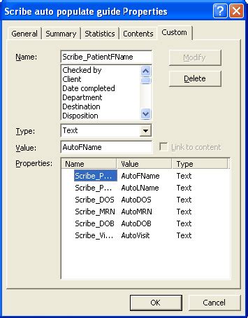 MS Word Auto Populate Template