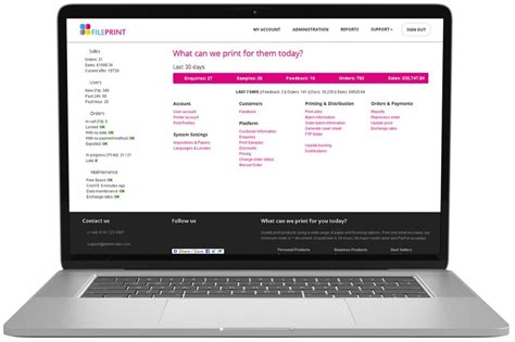 Web To Print Software Printers