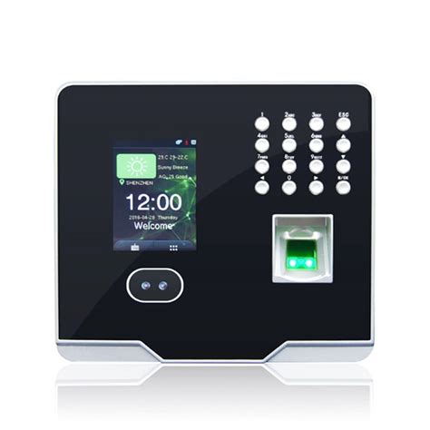Fa210 Biometric Mask Face Facial Fingerprint Recognition Door Access Control System Time