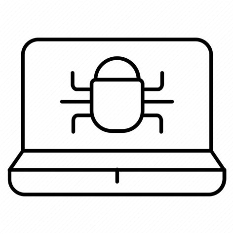 Bug Computer Bug Error Hack Infect Virus Icon Download On Iconfinder