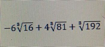 Answered 616 4√81 √192 Bartleby