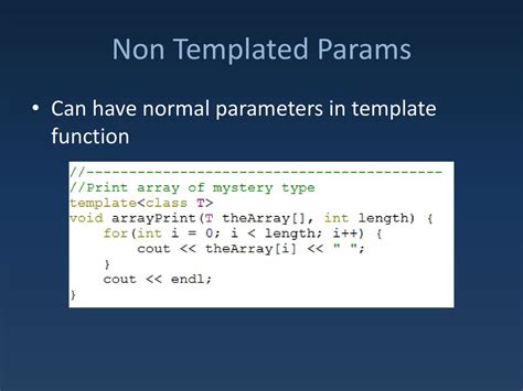 Templates Generic Programming Ppt Download