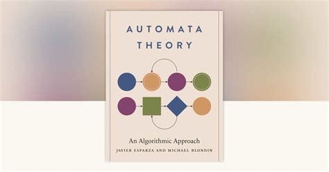 Automata Theory By Javier Esparza Michael Blondin 9780262048637 Books