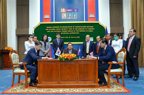 ភ្នំពេញ ប៉ុស្ដិ៍ ប ស ស កម្ពុជា និង អង្គភាព សោធន ជាតិ នៃ សាធារណរដ្ឋ កូរ៉េ ចាប់ផ្តើម