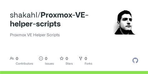 Github Shakahlproxmox Ve Helper Scripts Proxmox Ve Helper Scripts