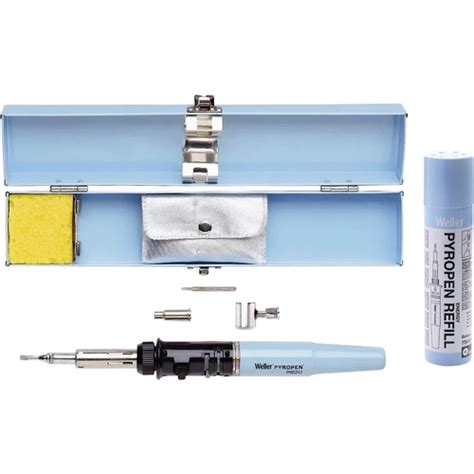 Weller Pyropen Piezo Gaslötkolben 500°c 2h Inkl Gasflasche Inkl
