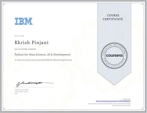 Kkrish Pinjani On Linkedin Python Programming Coding Ibm Coursera