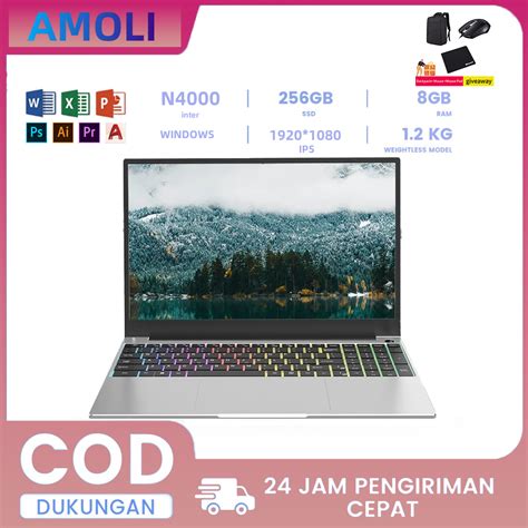 Jual Laptop Gaming Murah Layar Hd Ram Gb Ssd Intel Cpu Win Office Hadiah Cocok