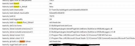 Teamcitybuildbranch Does Not Match Teamcity Support Jetbrains