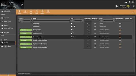 Vortex Missing Mods