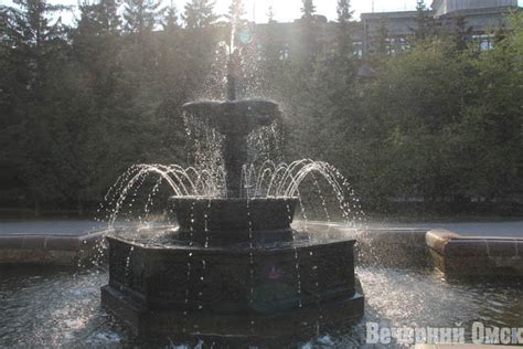 В центре Омска отремонтируют фонтан - Вечерний Омск