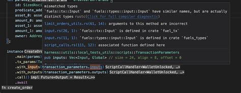 incorrect input and output types after fuels version update to v0 39