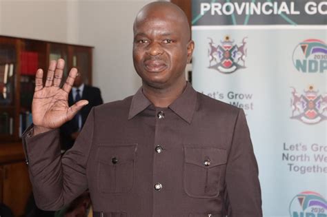 Acting North West Premier Fires Social Development Mec Boitumelo Moiloa