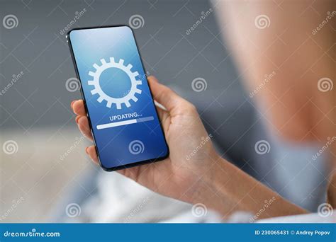 Installing Software Update Progress Stock Image Image Of Women Woman