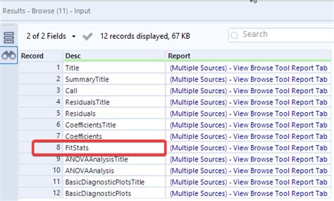 solved export r 2 from linear regression tool to excel alteryx