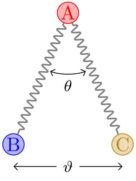 positioning node in a middle of a line strange behaviour tex